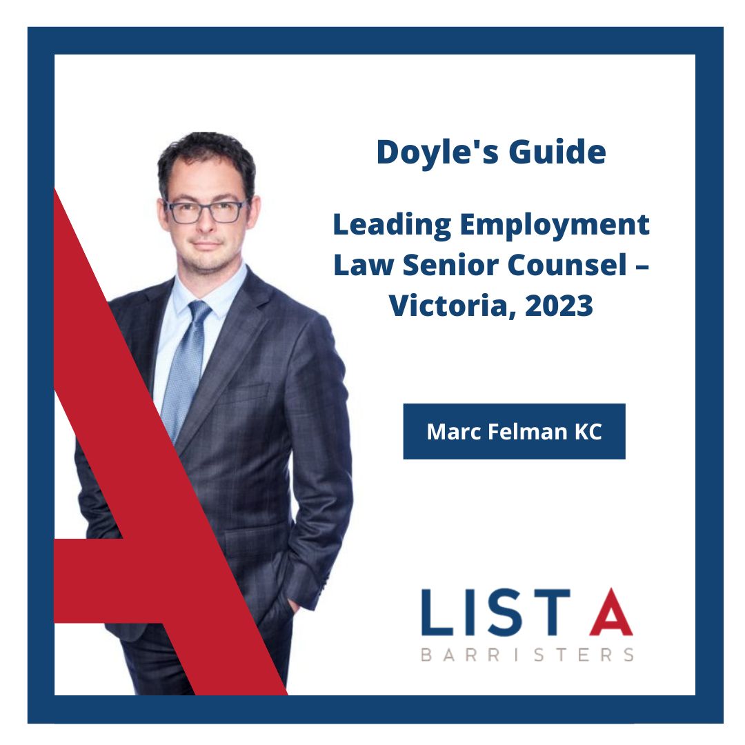 List A congratulates our Barristers recognised in Doyle’s Guide in ...